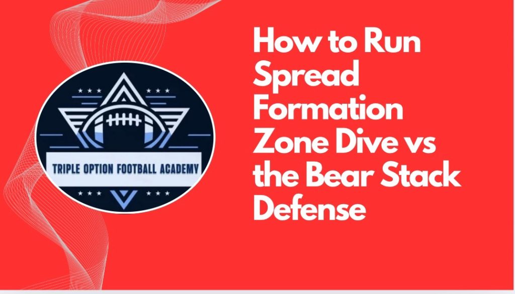How to Run Spread Formation Zone Dive vs the Bear Stack Defense ...