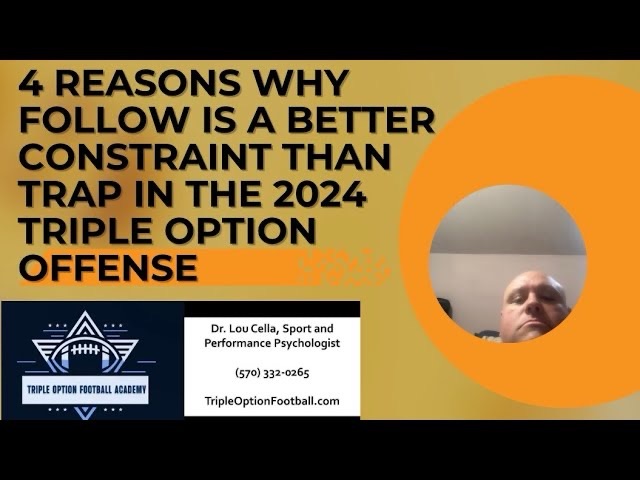 Trap is Good But Here’s Why Follow is BETTER - Triple Option Football ...