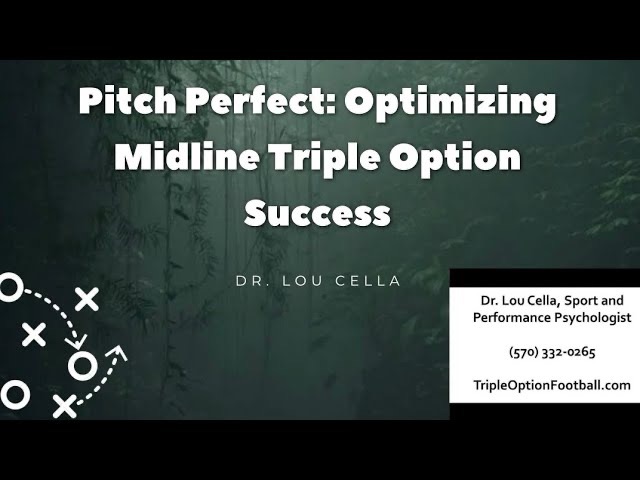 Pitch Perfect: Optimizing the Success of Midline Triple Option - Triple Option Football Academy ...