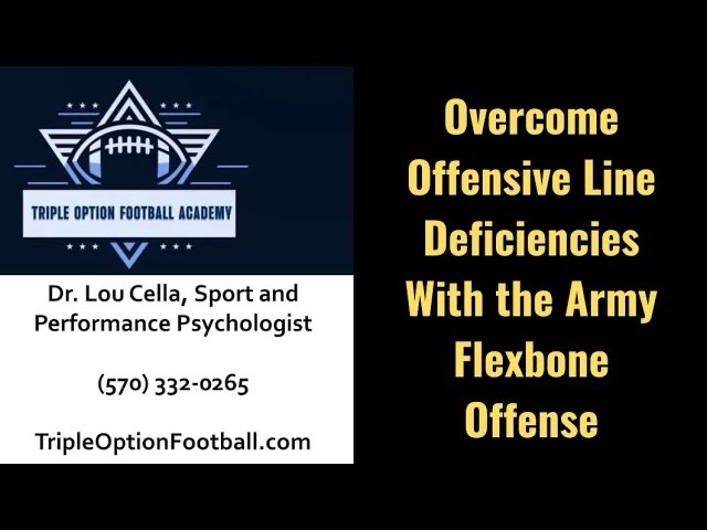 Overcome Offensive Line Deficiencies With the Army Flexbone Offense ...